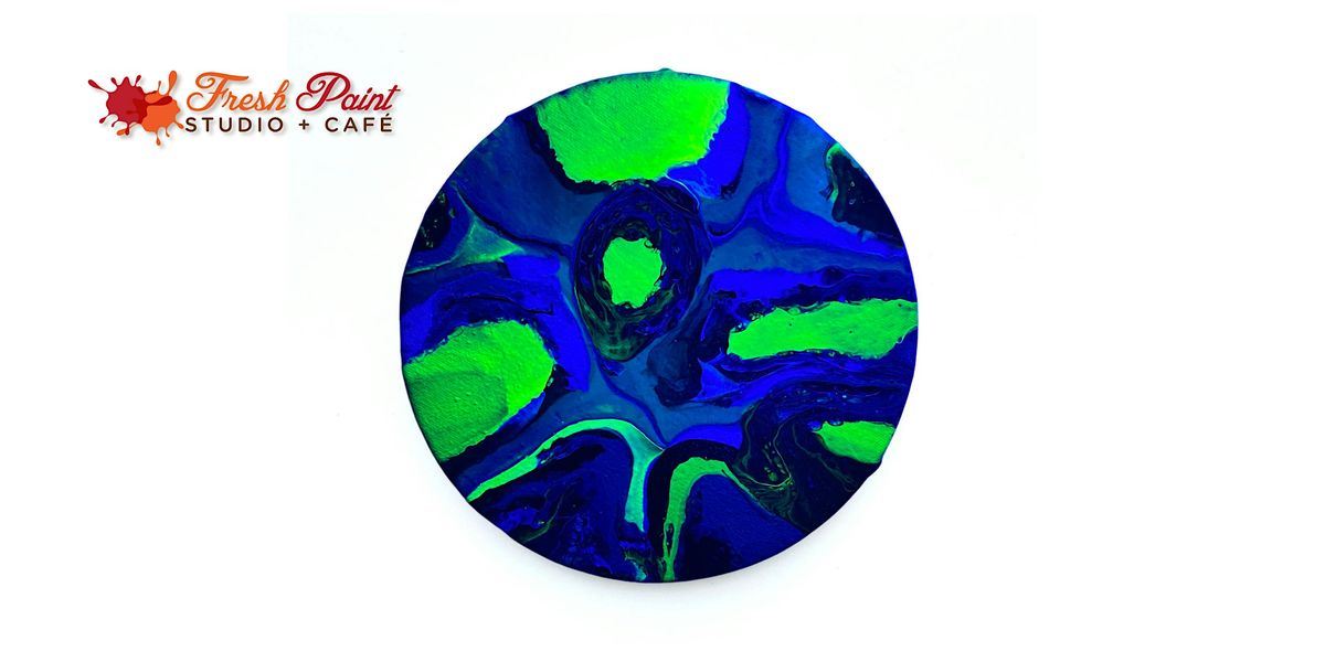 In-Studio Paint Night - Glow in the Dark Spin Art Paint Pouring, Fresh ...