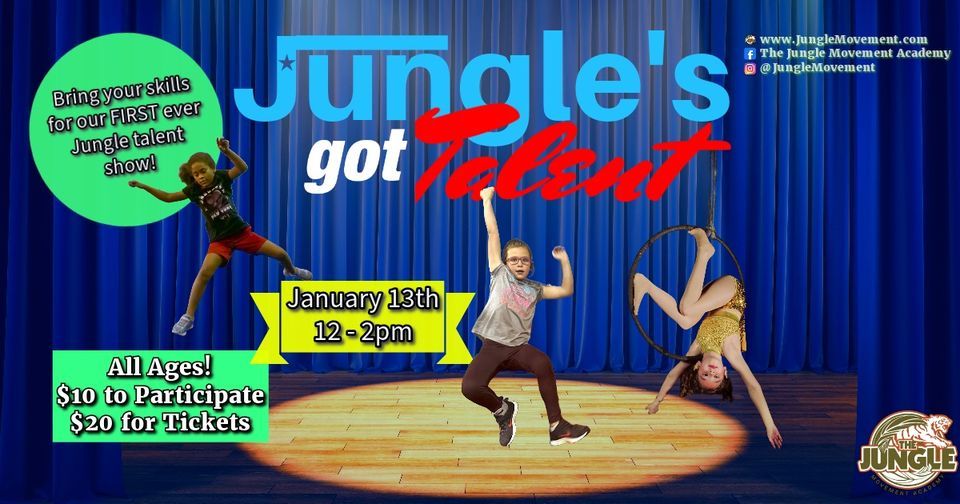 Jungles Got Talent!, The Jungle Movement Academy, Round Rock, 13 ...