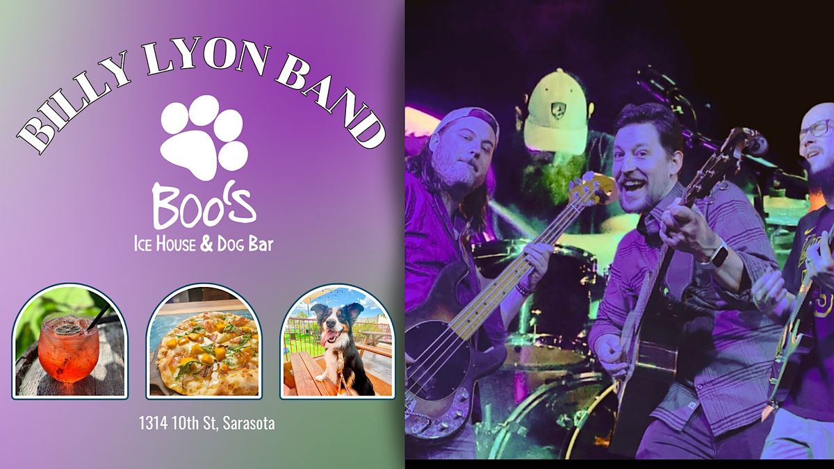 Billy Lyon Band, Boos Ice House & Dog Bar, Sarasota, February 3 to ...