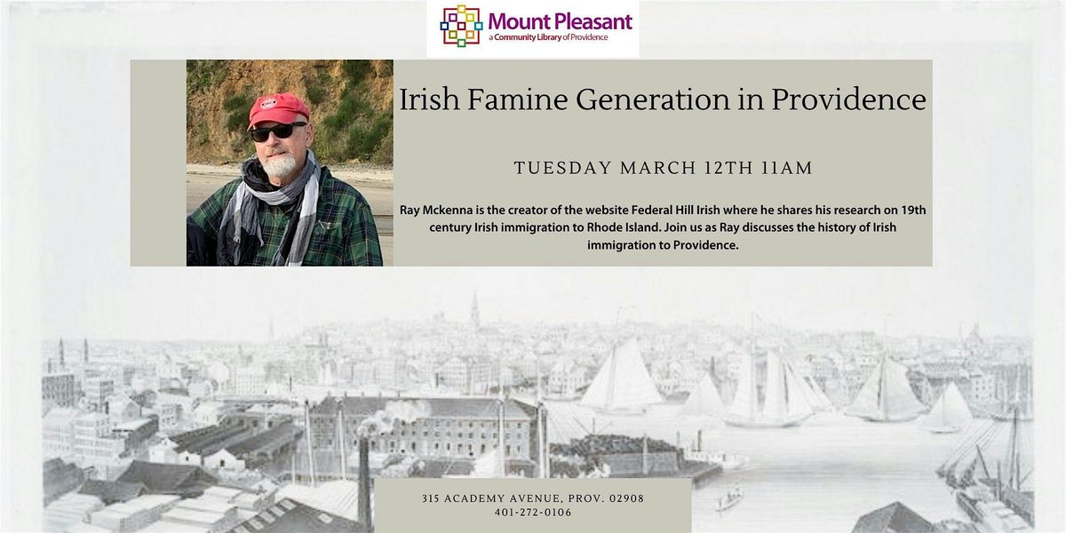 Irish Famine Generation in Providence, Community Libraries of ...