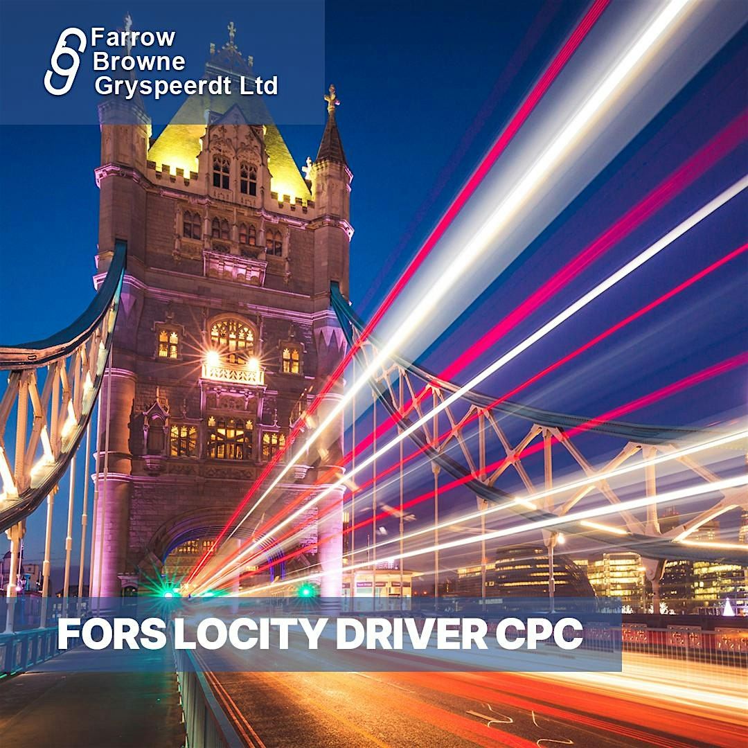 FORS LoCity Driving Course, Old Oak Training Ltd, Wembley, 13 January ...