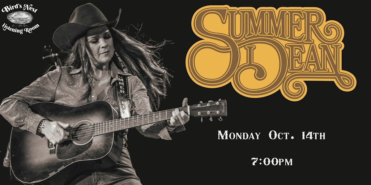 Summer Dean (full band) at Birds Nest Listening Room - Dunn NC, 311 E ...