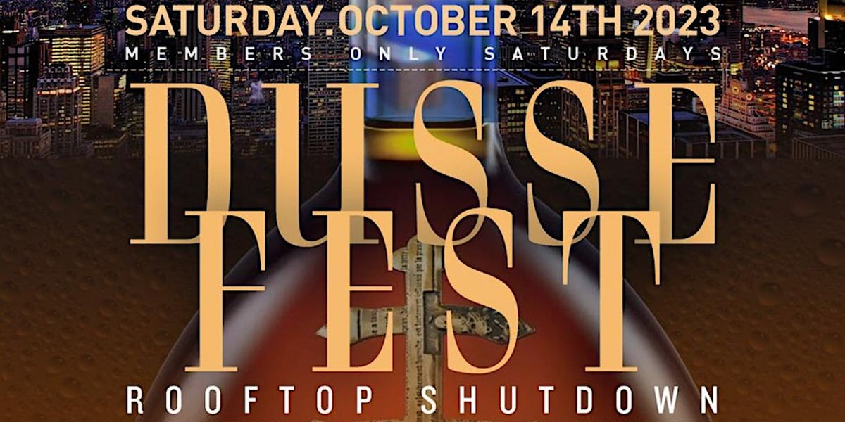 DUSSE FEST @ POLYGON BK ROOFTOP + FREE DRINKS, POLYGON BROOKLYN, 14 ...