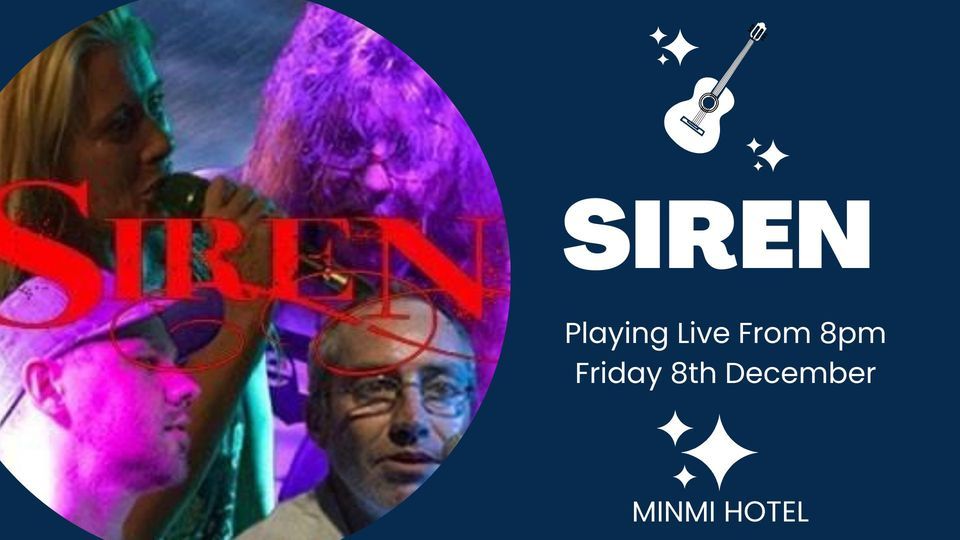 Siren - LIVE, Minmi Hotel, Newcastle, December 8 2023 | AllEvents.in