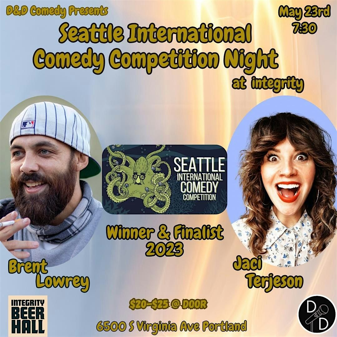 Seattle International Comedy Competition Night At Integrity, Integrity ...