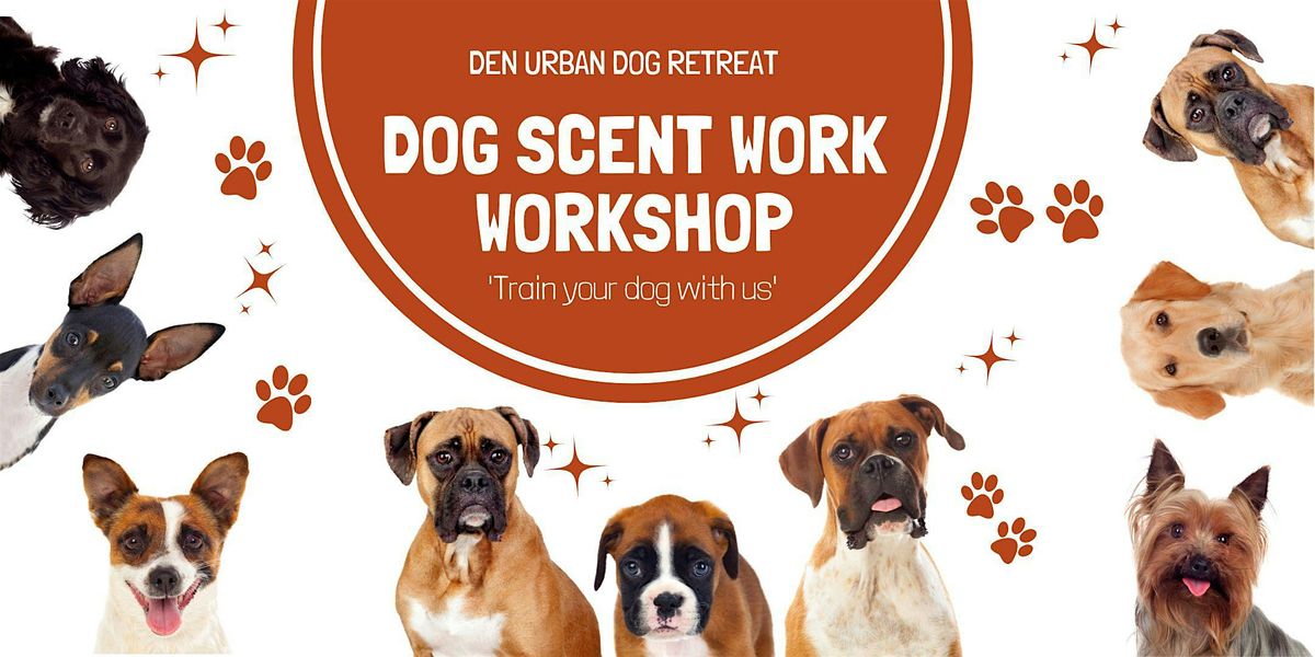 DOG SCENT WORK WORKSHOP, DEN Urban Dog Retreat Grooming Daycare, Los ...
