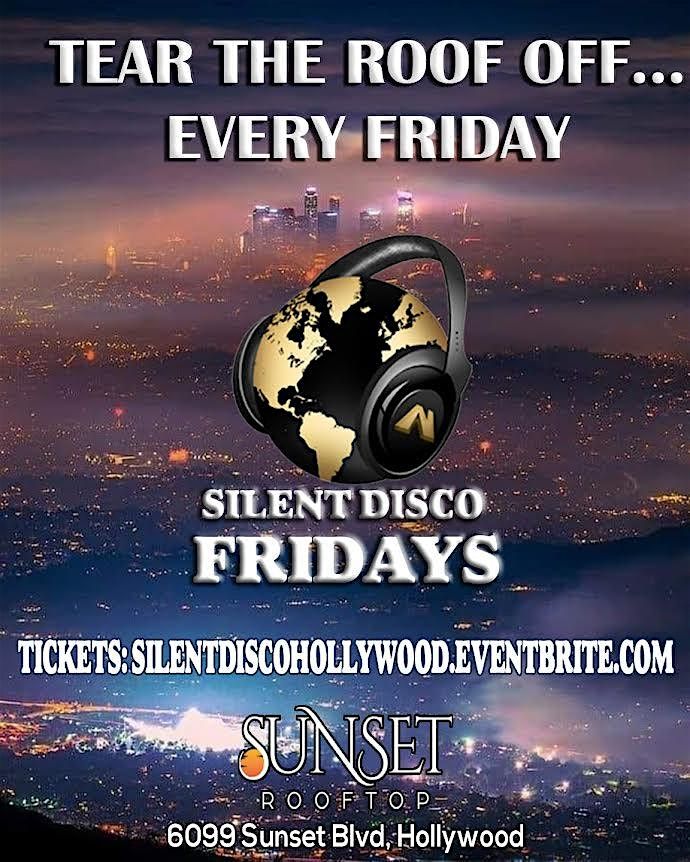 Silent Disco Party AFTER HOURS on WORLD FAMOUS Sunset Blvd in Hollywood ...