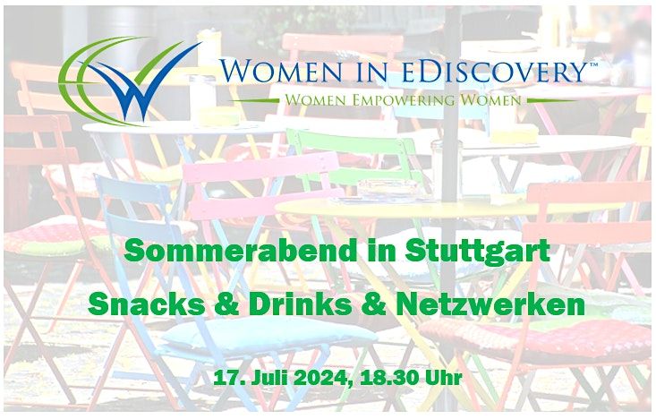 Sommerabend in Stuttgart - Snacks & Drinks & Netzwerken, Don Via ...