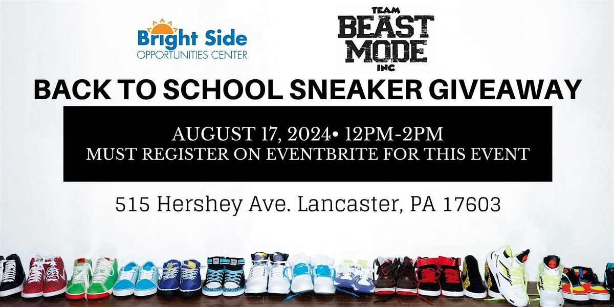 BSOC & TBM Back to School Sneaker Giveaway 2024, Bright Side ...