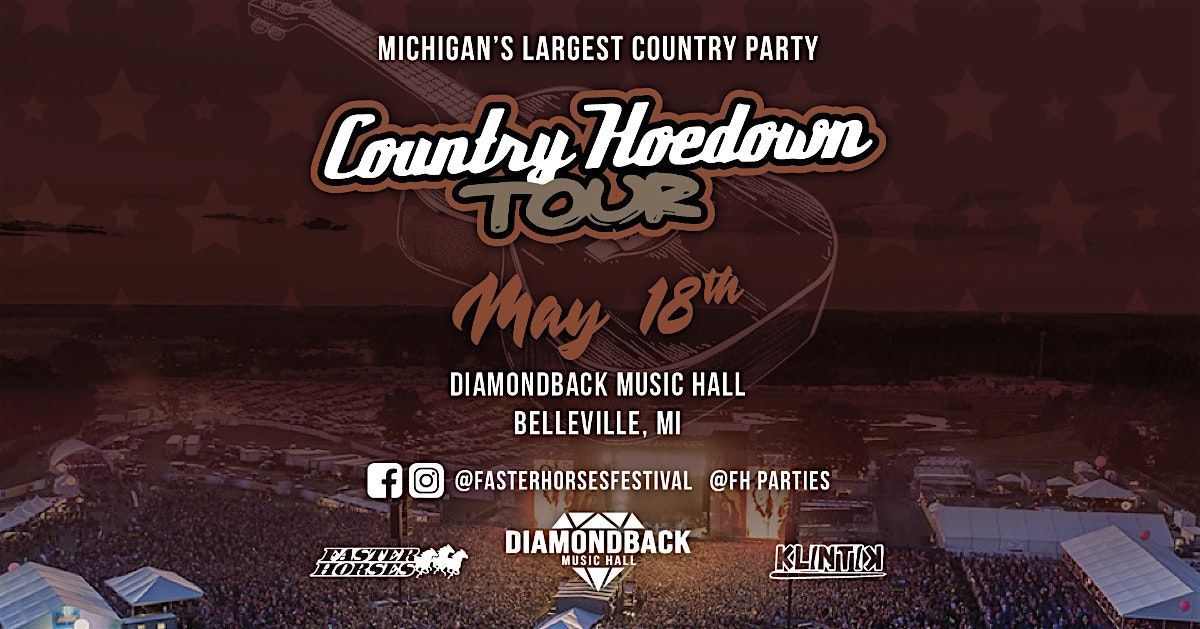 Country Hoedown Tour Powered by Faster Horses Festival, Diamondback ...