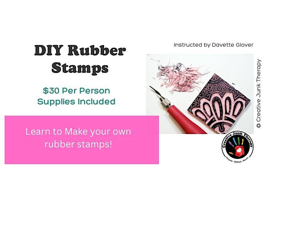 DIY Rubber Stamps, Creative Junk Therapy, Brandon, 7 January 2024 | AllEvents.in