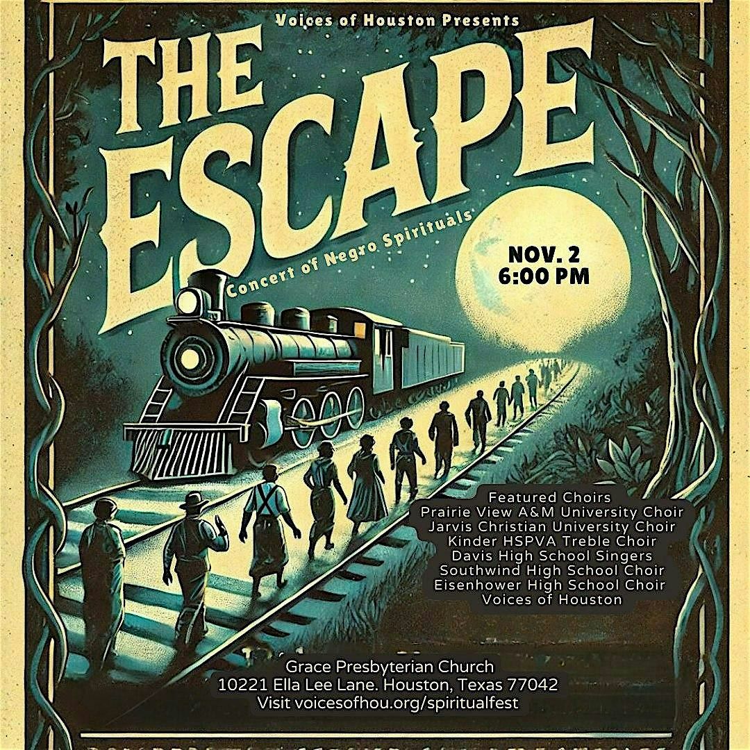 The Escape: Concert of Negro Spirituals, Grace Presbyterian Church ...