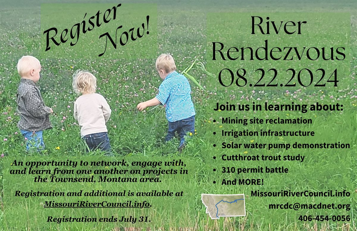2024 River Rendezvous, Townsend, 22 August 2024 | AllEvents.in