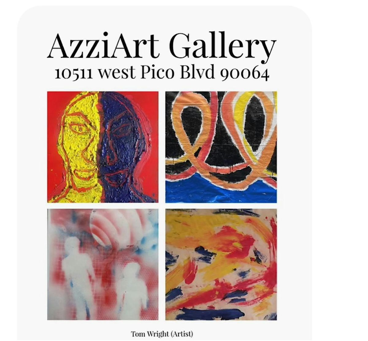 Art Exhibition. Artist:Tom Wright. Curator:Aziza Azizova.AzziArt ...