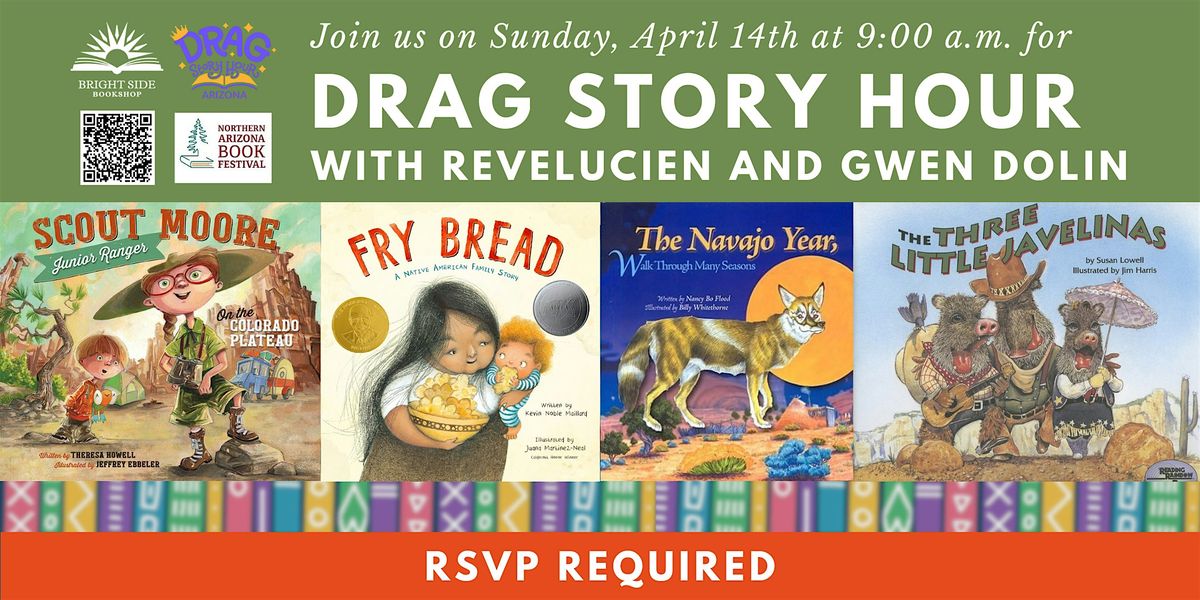 Drag Story Hour with Revelucien and Gwen Dolin, Bright Side Bookshop ...