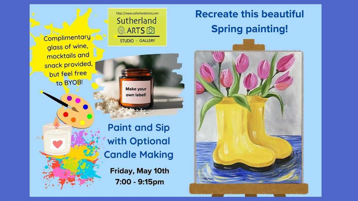 Paint Night and Candle Making, Sutherland Arts Studio and Gallery ...