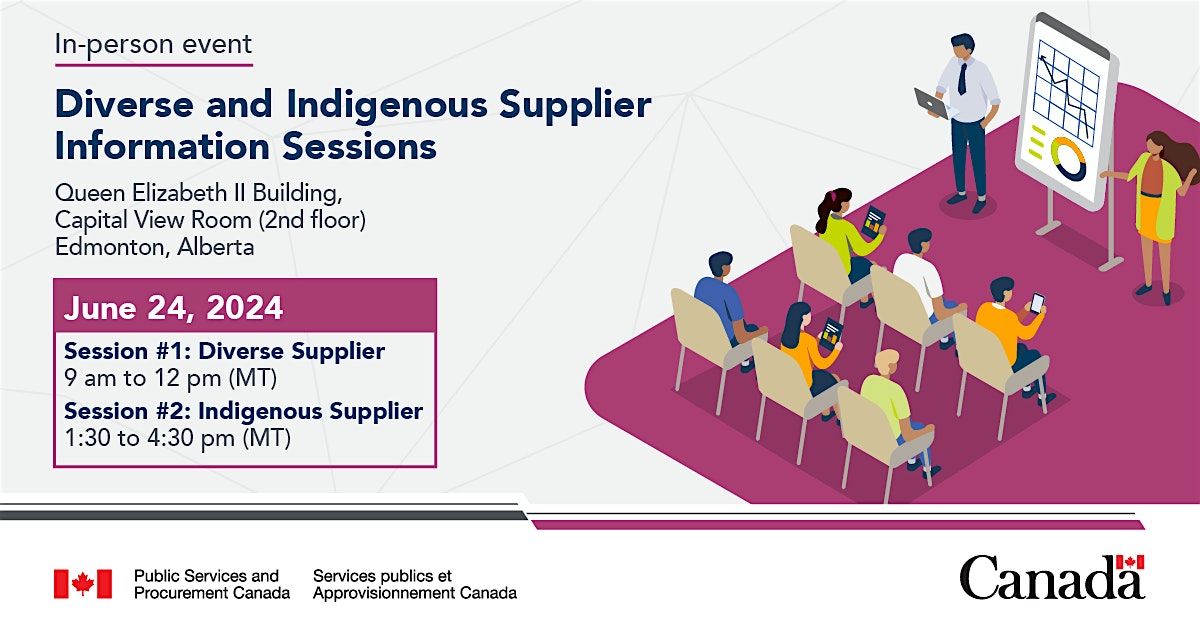 Indigenous Business Information Session, Queen Elizabeth II Building ...