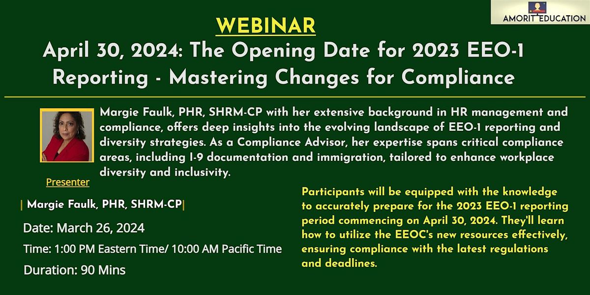 April 30, 2024: The Opening Date for 2023 EEO-1 Reporting - What to ...