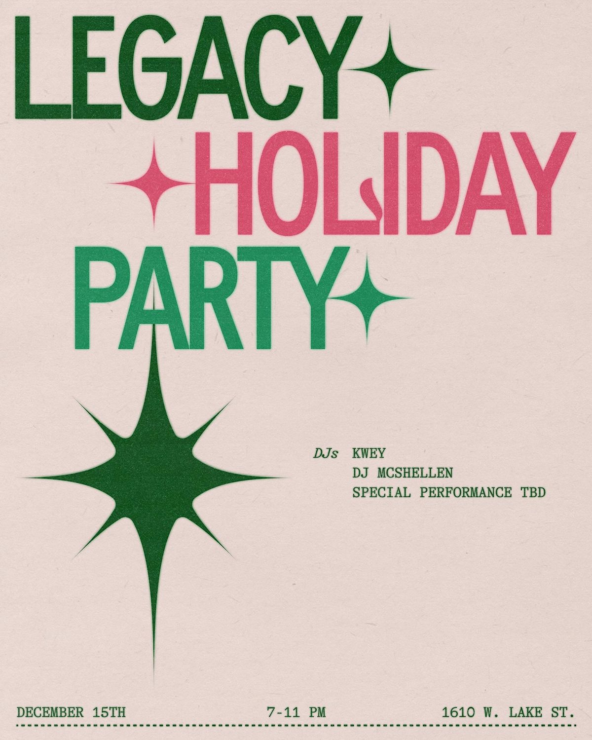 LEGACY HOLIDAY PARTY 2023, Legacy, Minneapolis, 15 December 2023 ...