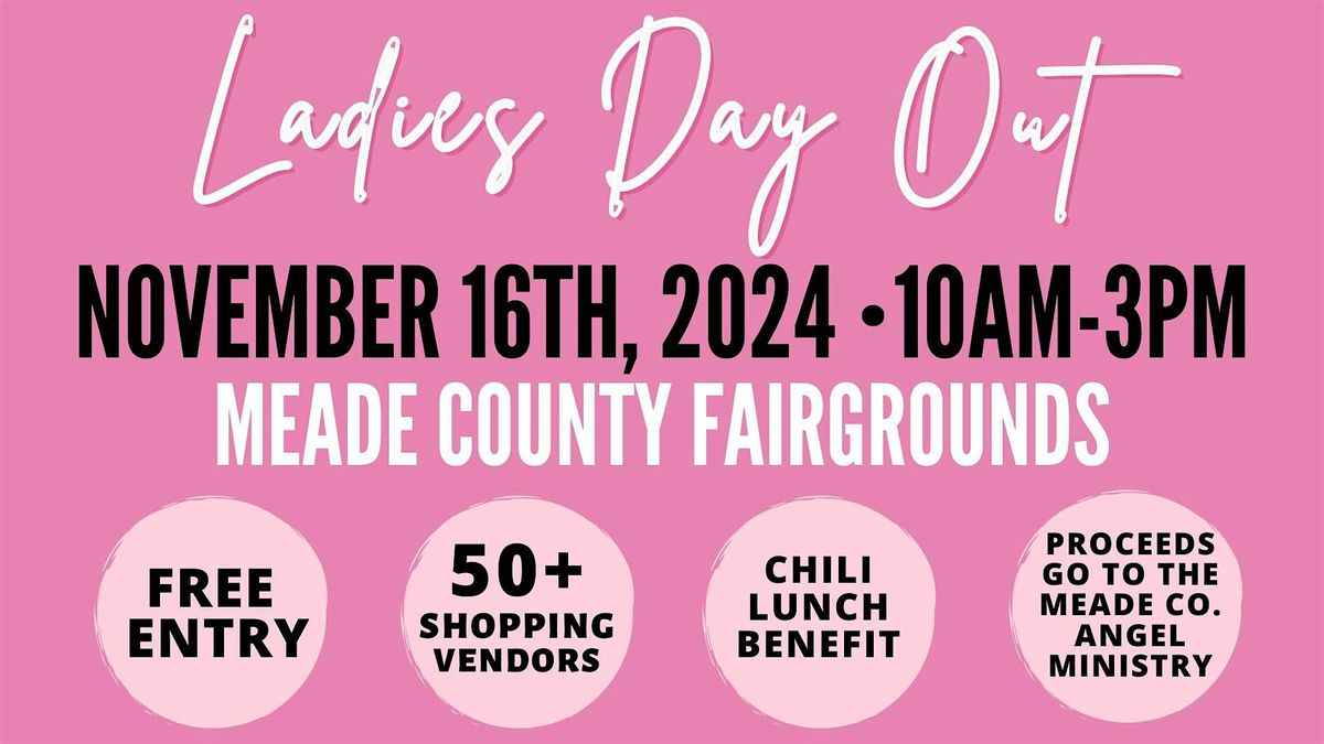 Ladies Day Out 2024, Meade Co Fair Inc, Brandenburg, 16 November 2024 ...