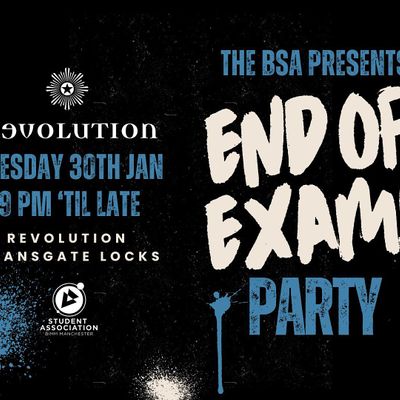 End of Exams Party, Revolution Deansgate Locks, Manchester, January 30 ...