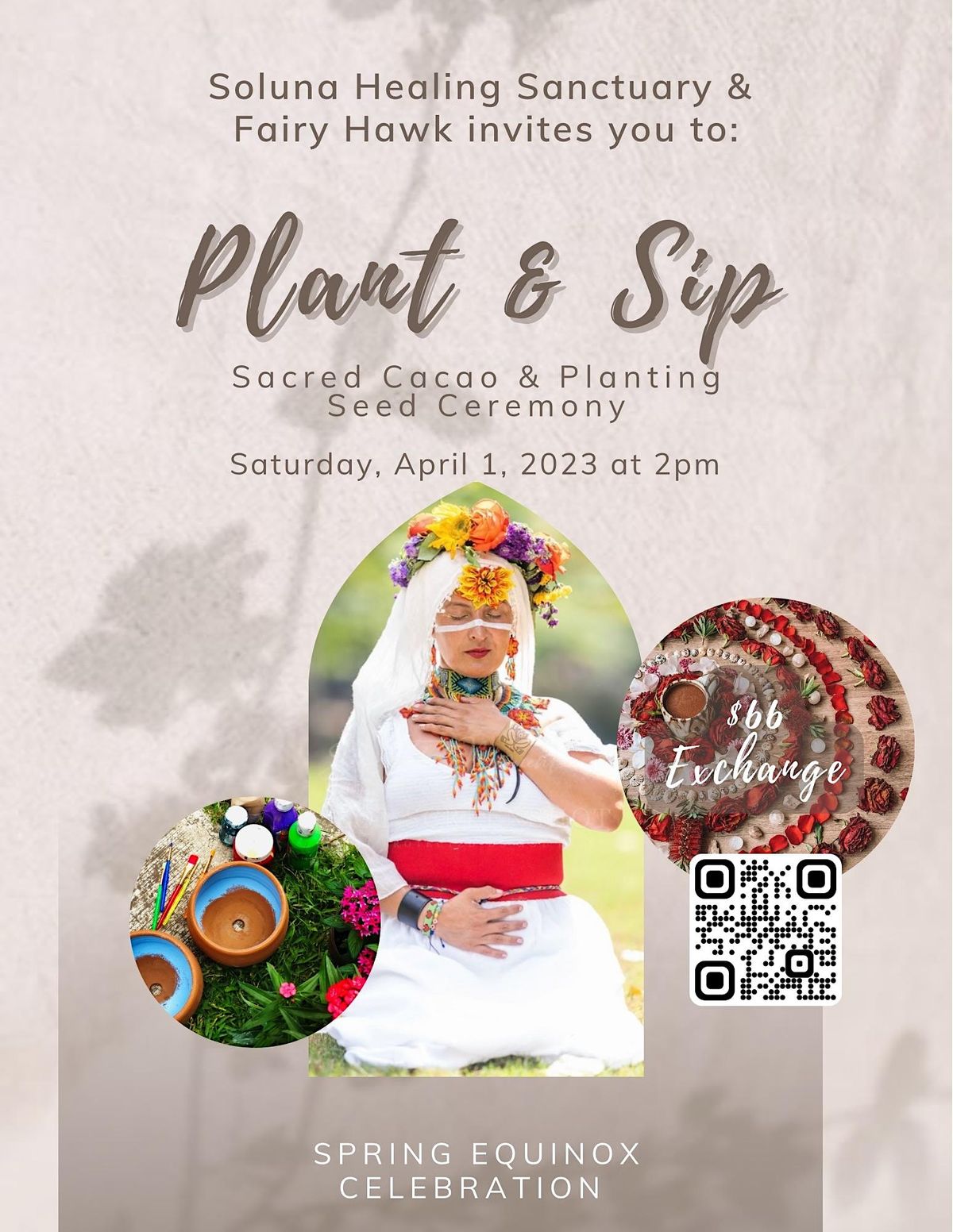 Plant & Sip: Cacao and Planting Seed Ceremony, 125 E 2nd Ave, Roselle ...