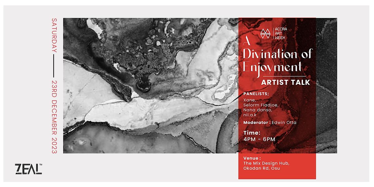 A Divination Of Enjoyment Artists Talk, The Mix Design Hub, Accra, 23 ...