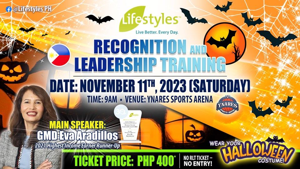 RECOGNITION AND LEADERSHIP TRAINING - November 11 2023, Ynares Sports ...