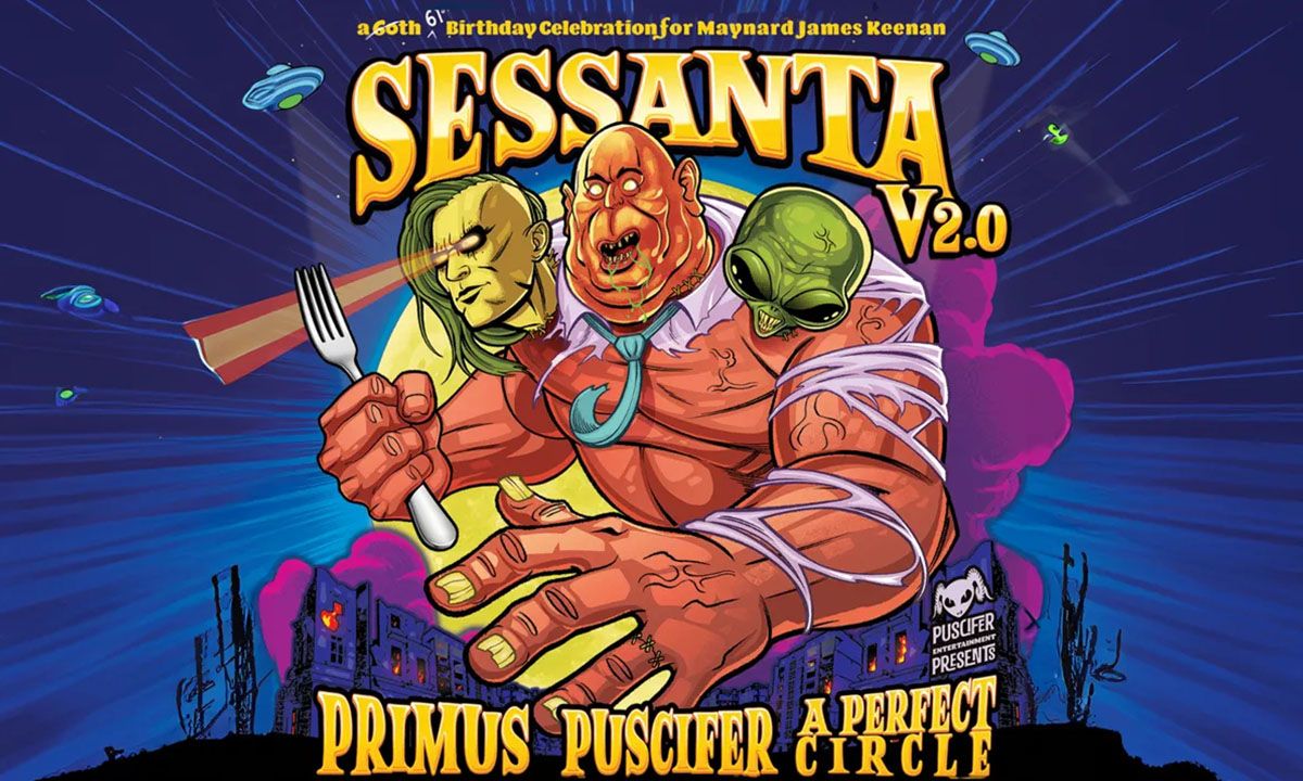 Sessanta V 2.0: Primus Puscifer & A Perfect Circle, Petersen Events ...
