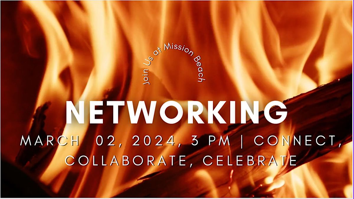 Networking, Mission Beach, San Diego, 2 March 2024 | AllEvents