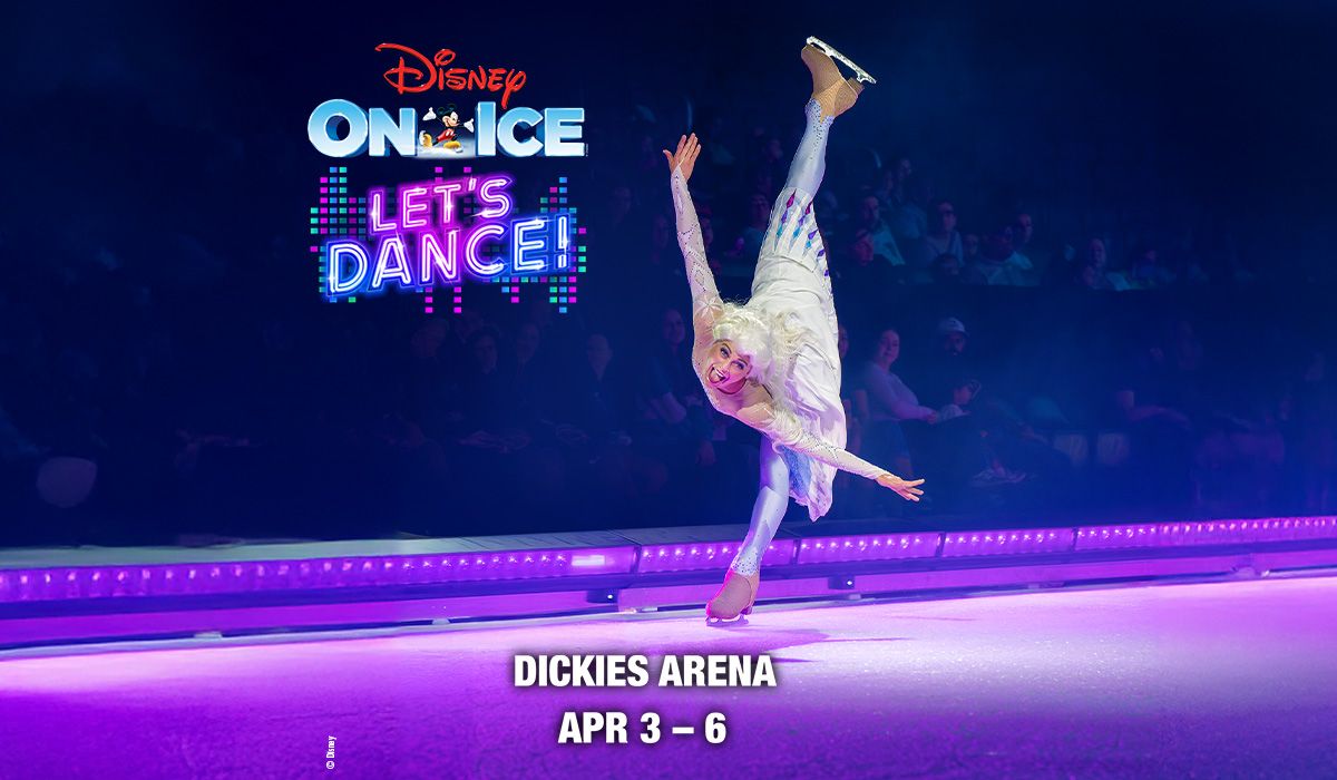 Disney On Ice: Lets Dance at Dickies Arena, Dickies Arena, Fort Worth ...
