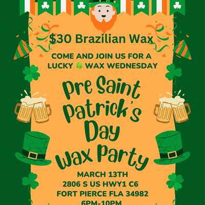 Saint Pattys Brazilian Wax Party, 2806 S US Hwy 1, Fort Pierce, 13 ...