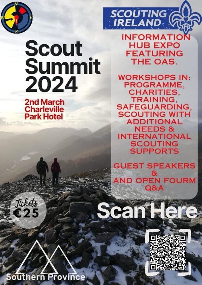 Scout Summit 2024, Charleville Park Hotel, Cork, 2 March 2024 | AllEvents