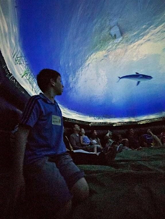 The Exploration Dome at Discovery Day 2024 2.15pm Show, Mucklagh ...