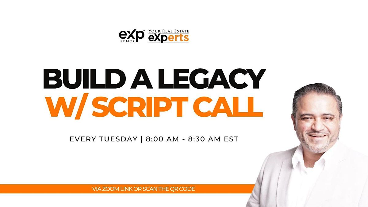 Build A Legacy w/ Script Call, February 28 2023 | Online Event ...