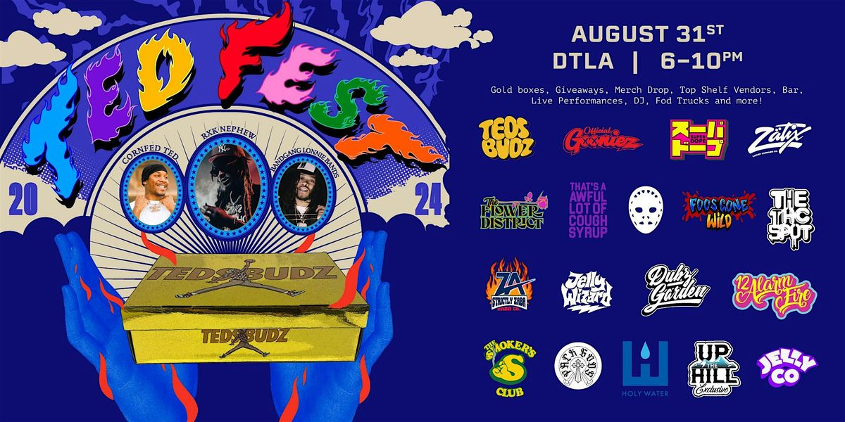 Ted Fest 2024, 411 S Hewitt St, Los Angeles, 31 August 2024 | AllEvents