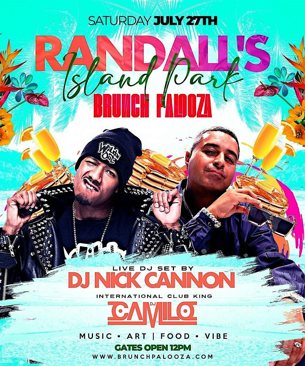 RANDALLS ISLAND BRUNCH PALOOZA PARTY 2024 | NICK CANNON & DJ CAMILO ...