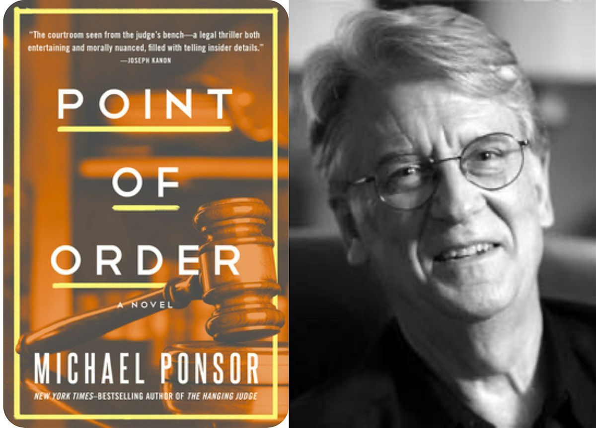 Michael Ponsor in Person, Odyssey Bookshop, South Hadley, 3 April 2024 ...