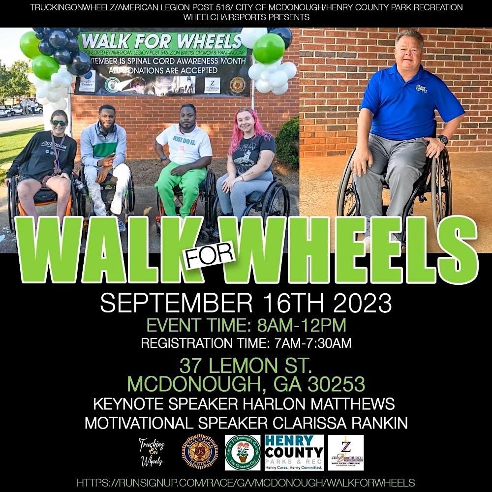 Annual Walk for Wheels (Spinal Cord Injury Awareness), 37 Lemon Street ...