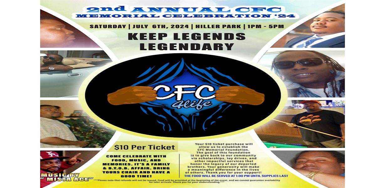 2nd Annual CFC Memorial Celebration, Biloxi, MS, USA, 6 July 2024 ...