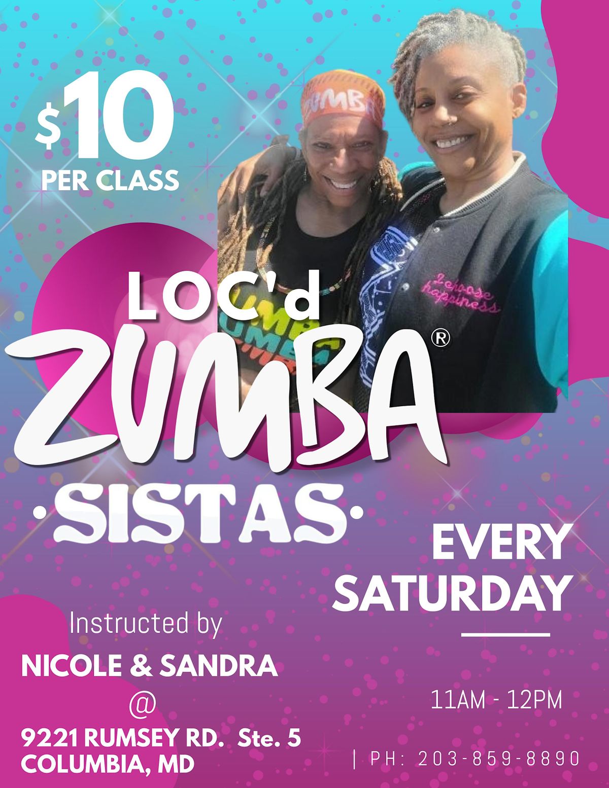 Zumba Party Flyers
