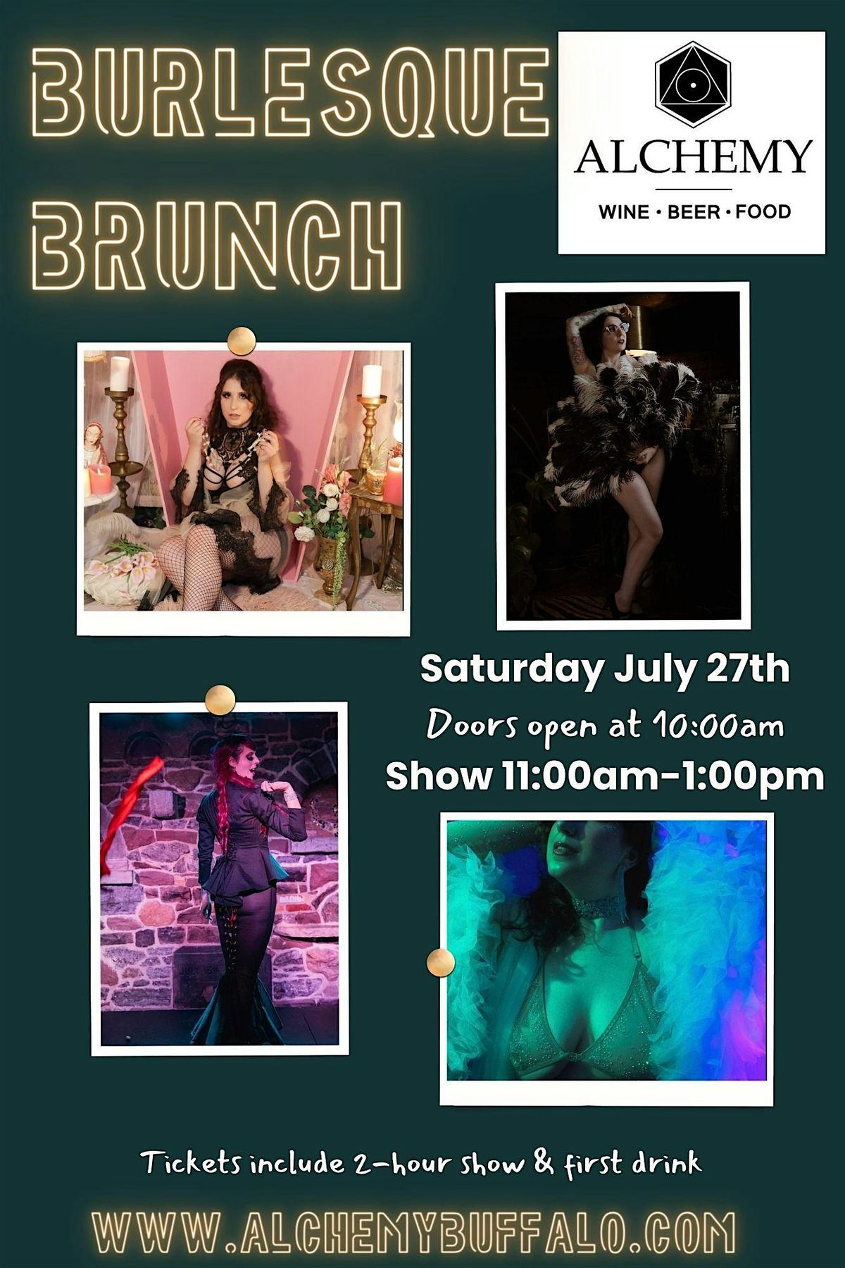 Burlesque Brunch, Alchemy Wine & Beer, Hamburg, 27 July 2024 | AllEvents