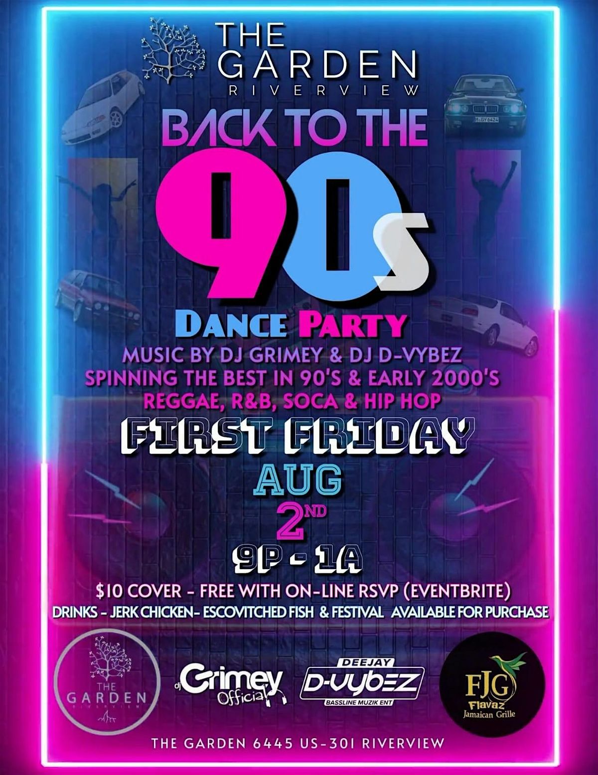 90s and Early 2000s Dance Party, The Garden Riverview, 2 August 2024 ...