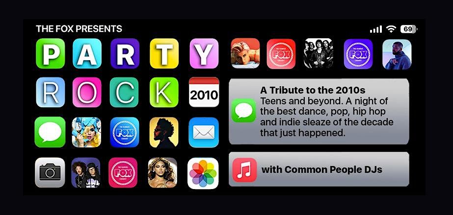 PARTY ROCK - All 2010s Hits Dance Party, Fox Cabaret, Vancouver, 1 ...