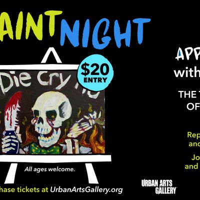 Art Appropriation Paint Night Urban Art Gallery, Urban Arts Gallery ...