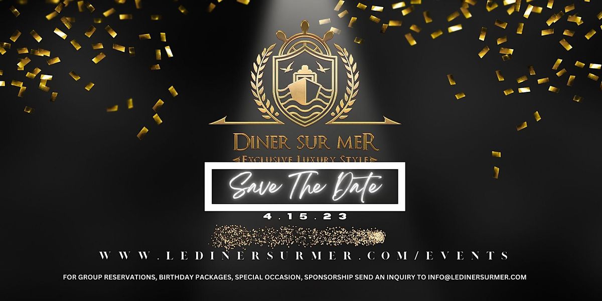 Diner Sur Mer, An Exclusive Luxury Yacht Event, Red Carpet Style, 15 ...