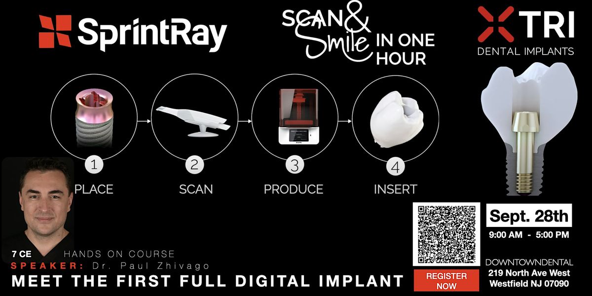 The worlds first digital implant system. TRI & Sprintray, Downtown ...