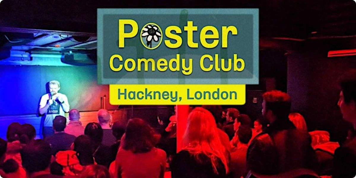Poster Comedy Sunday Show at Moustache Bar, Moustache Bar Dalston ...