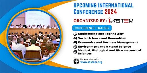 International Conference on Science Technology and Management ((ICSTM), Uranus Istanbul Topkapi ...