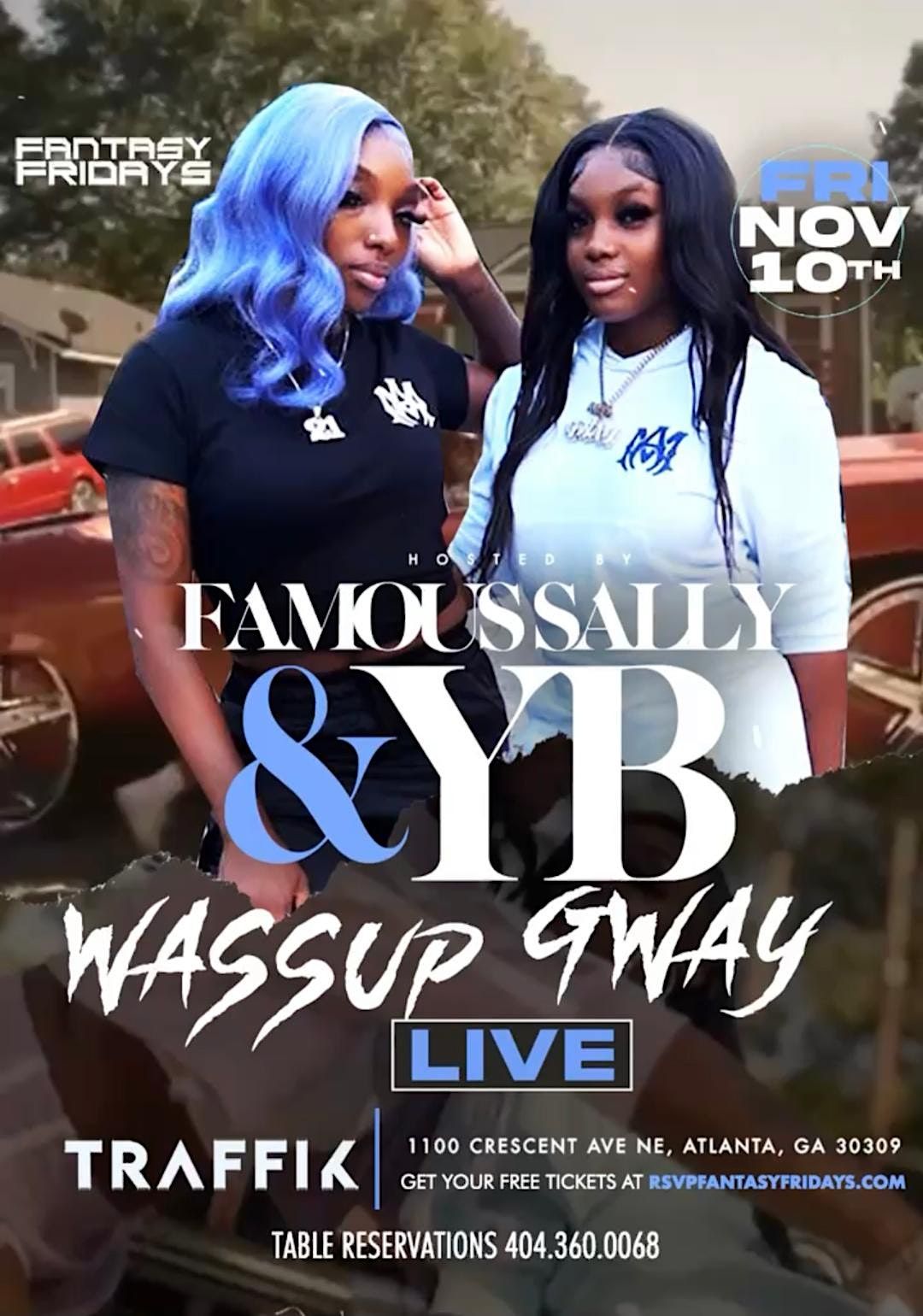 Atlantas #1 Friday Night Party! Fantasy Fridays At Traffk!, Traffik ...